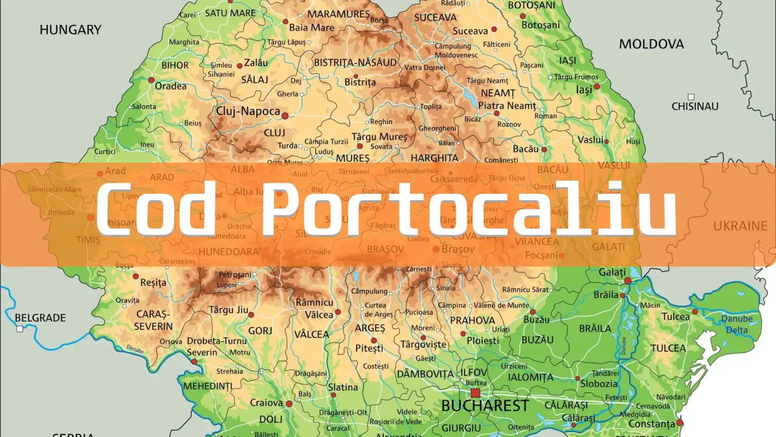 S-a anunțat cod portocaliu în România. Care sunt zonele afectate