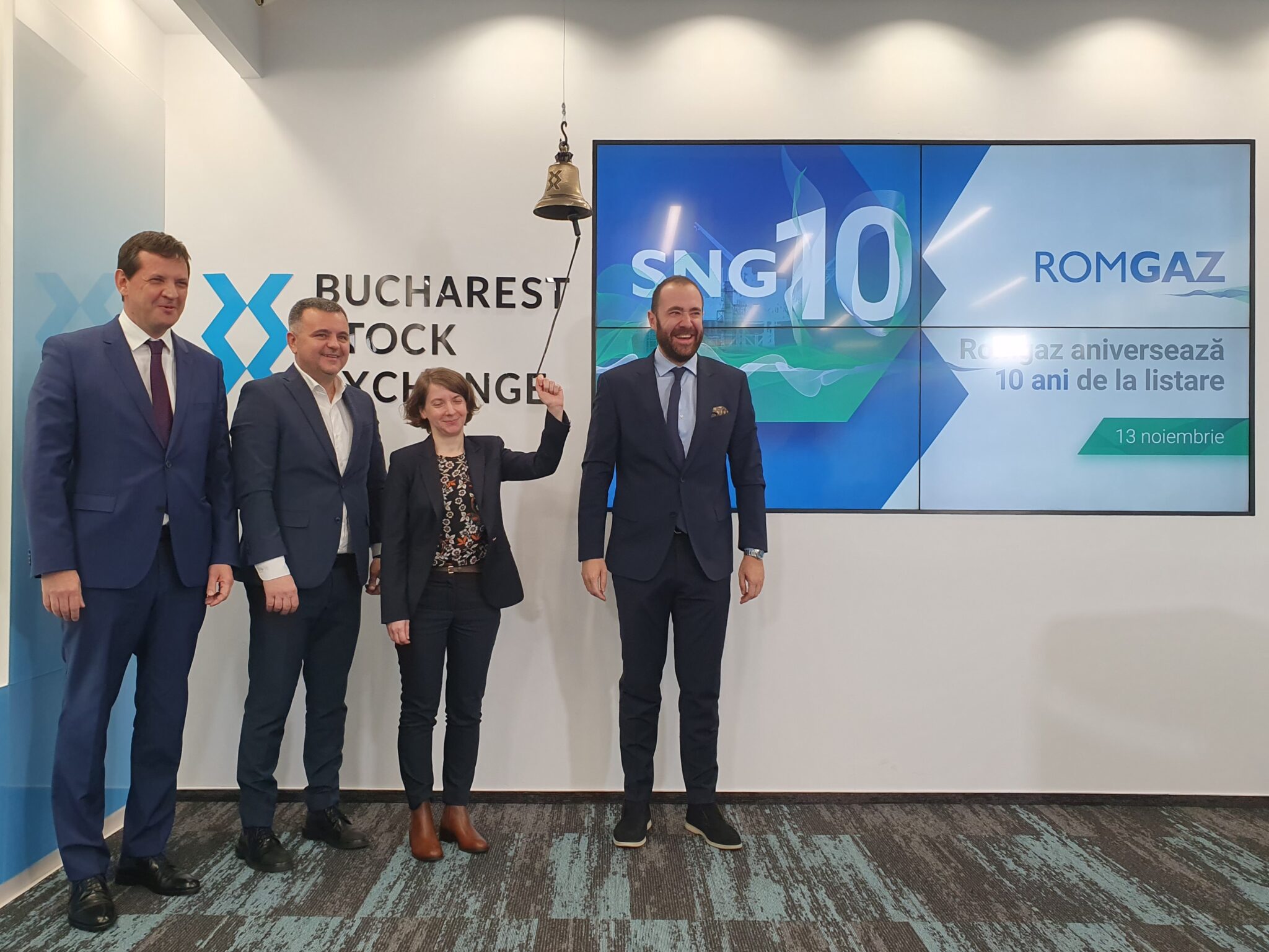 10 ani de acțiuni Romgaz pe bursă. Randamentul a crescut cu peste 50%