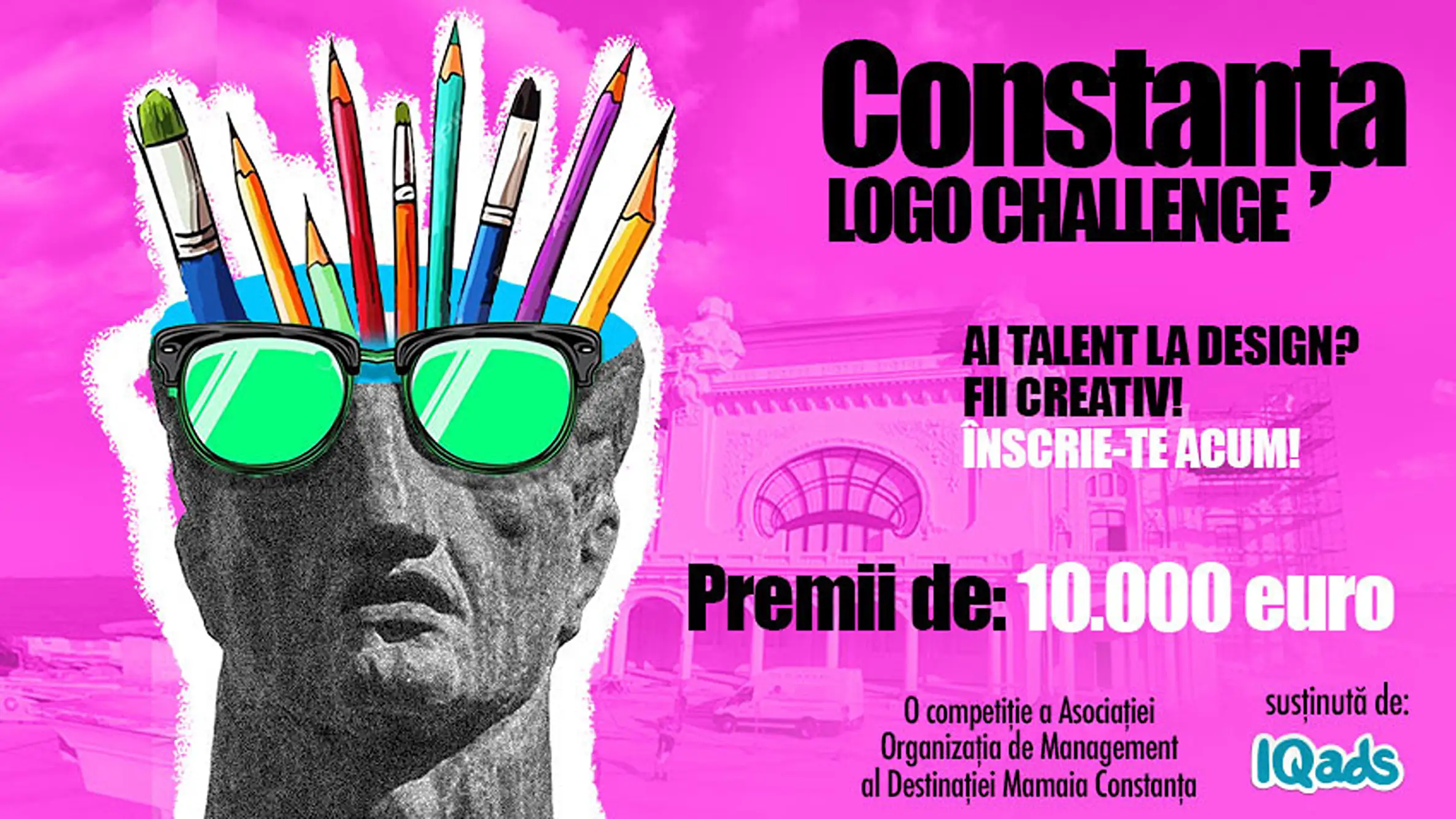 Designeri, la start. Competiție pentru noul logo al Constanței, cu ...