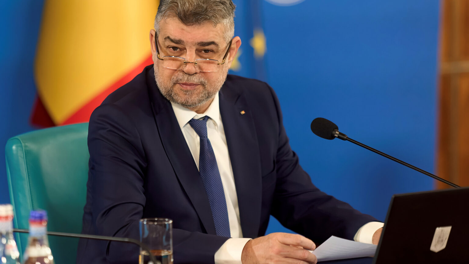 Marcel Ciolacu, discuții cu Céline Gauer: 2025 este anul investiţiilor ...