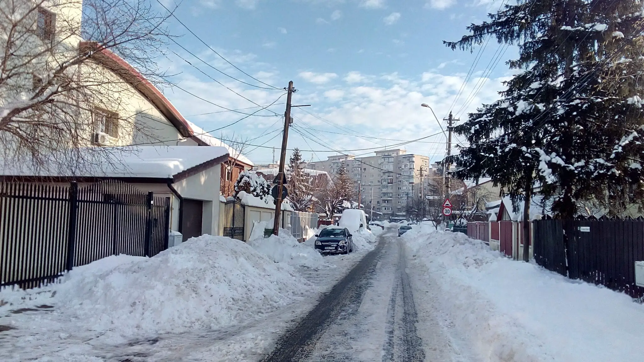 România, înghețată de frig. Vortexul polar a adus –21 grade Celsius ...