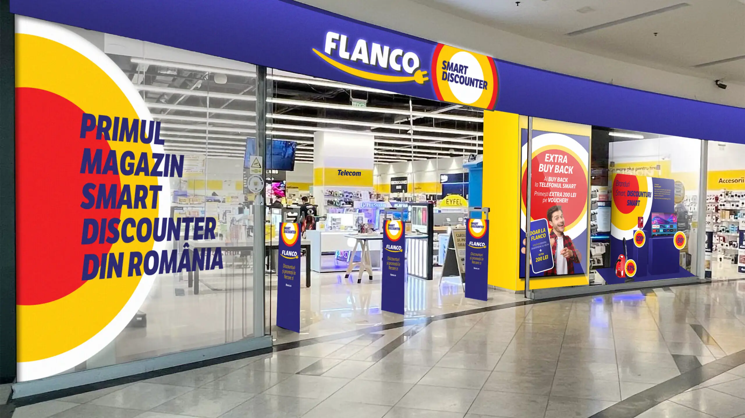Flanco a inaugurat trei noi magazine. Continuă extinderea și ...
