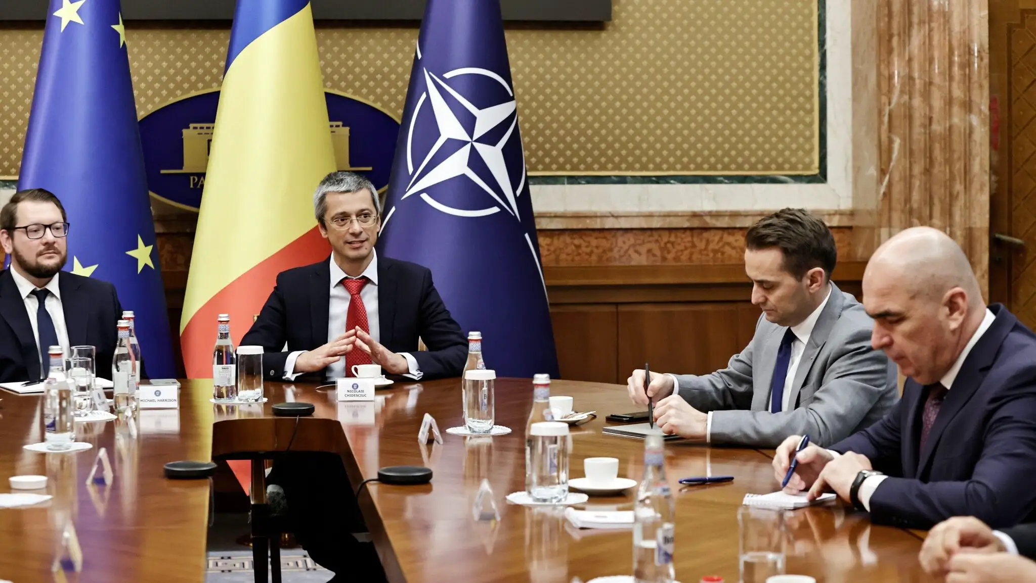 Ilie Bolojan, întâlnire cu o delegaţie de investitori internaţionali ...