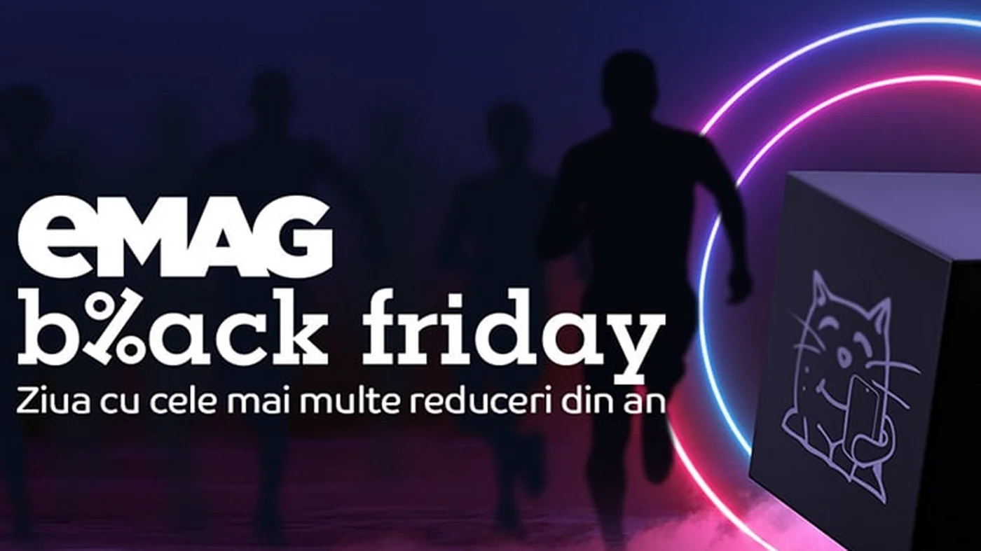 Black Friday 2025 la eMAG. Când pică ziua marilor reduceri anul acesta. A rămas mai puțin de o lună