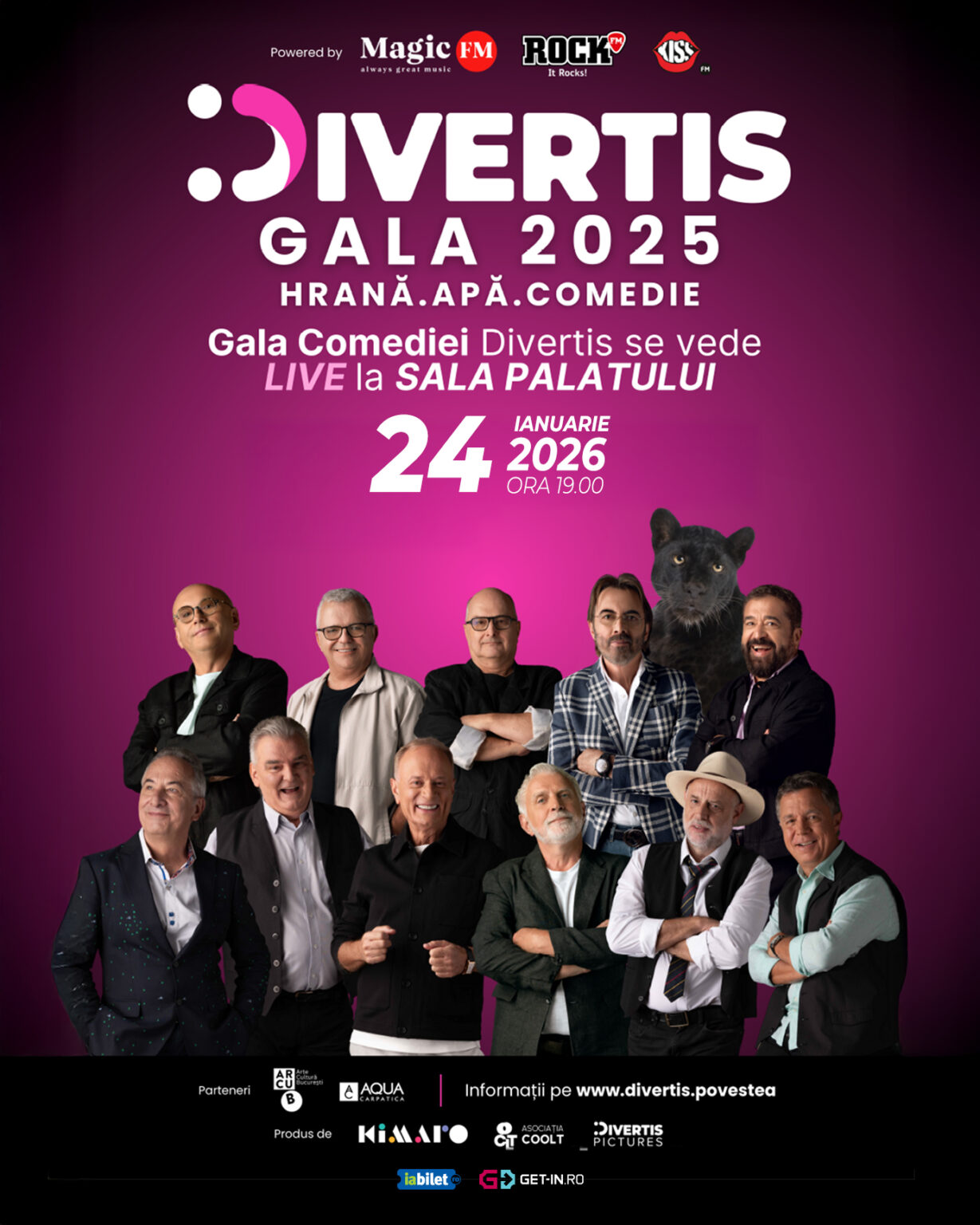 Divertis.Gala – Premiile “Pantera Neagră” pentru comedie. Start ...