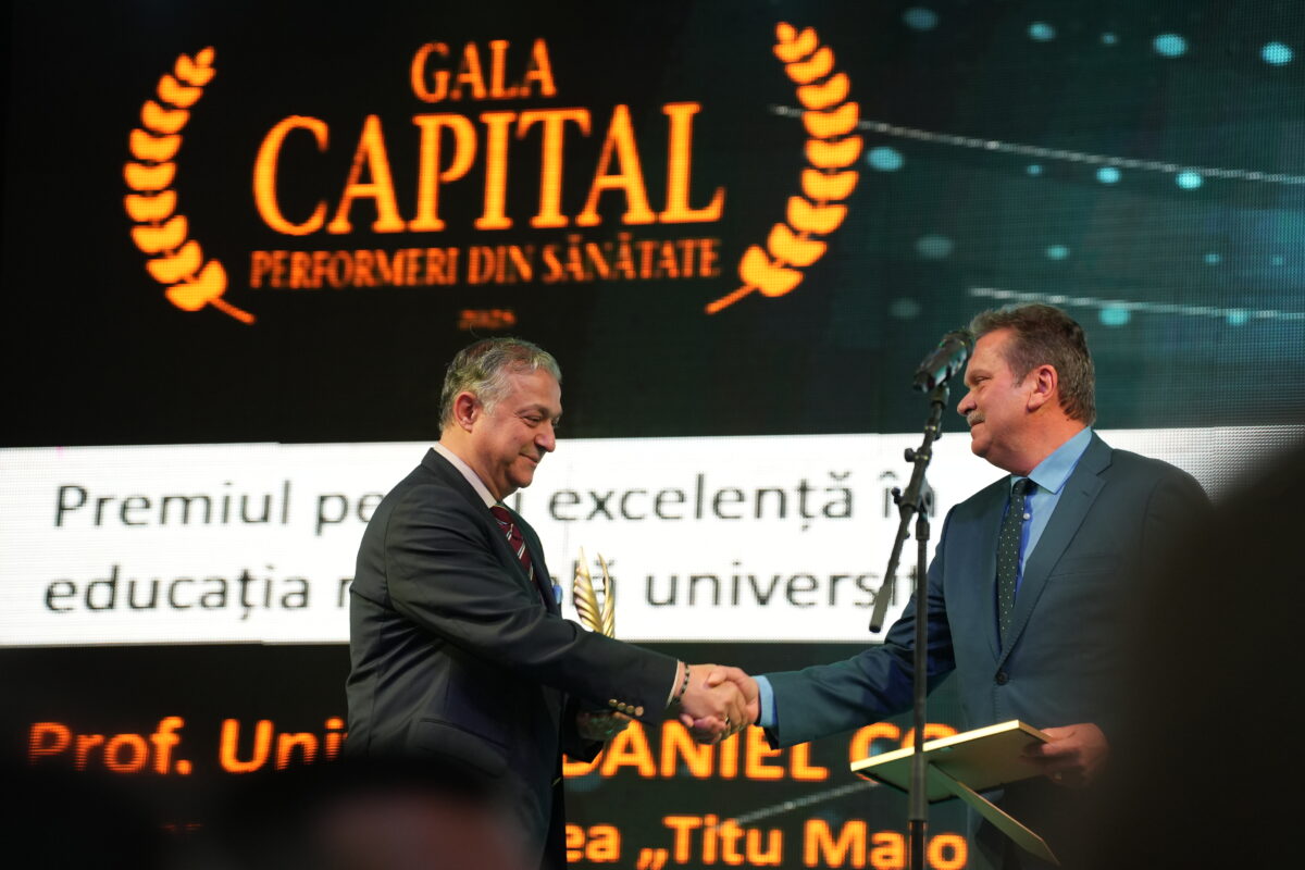 Gala Capital Performeri din Sănătate, ediția 2025. Premiul pentru ...