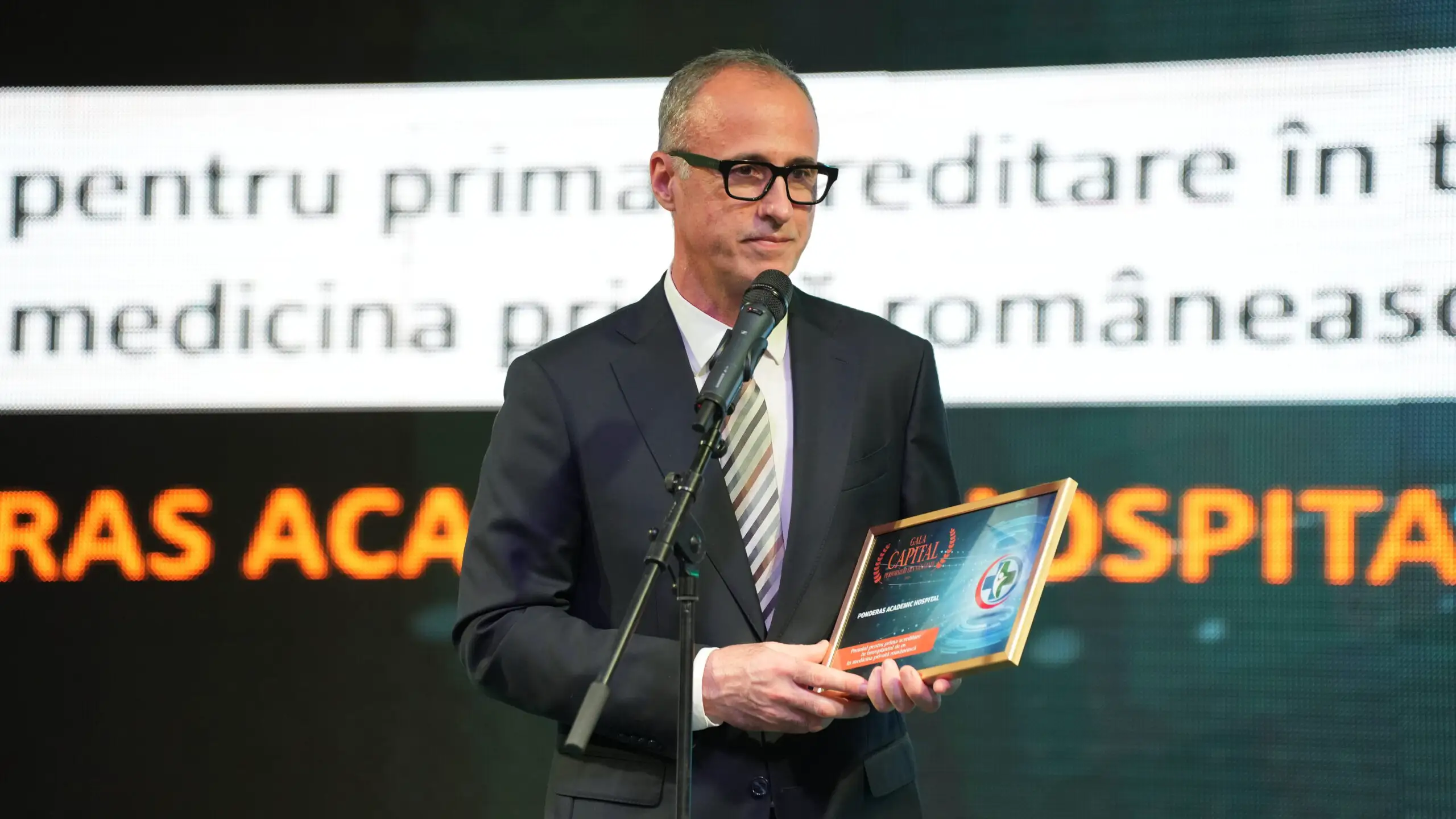 Gala Capital Performeri din Sănătate, ediția 2025. Ponderas Academic ...