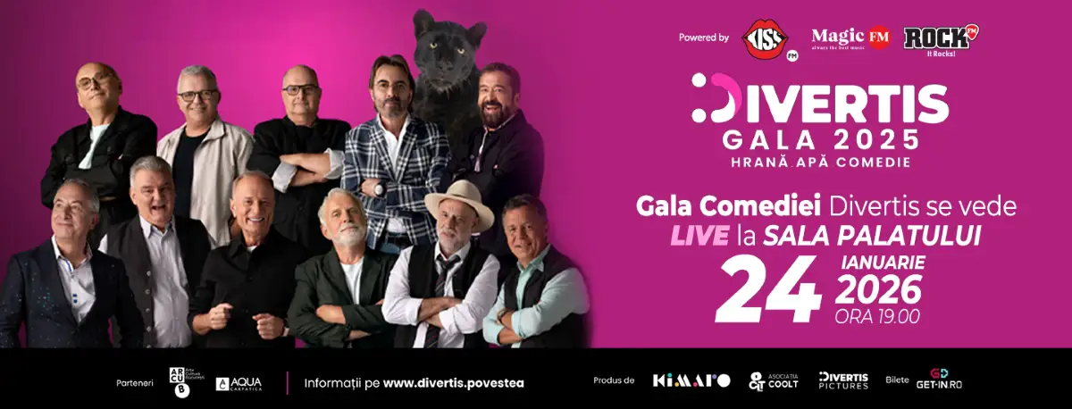 Divertis.Gala – Premiile “Pantera Neagră” pentru comedie. Start ...