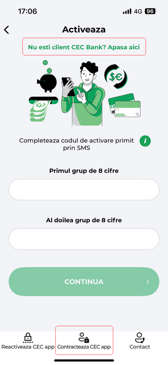 Schimbare pentru clienții și non-clienții CEC Bank. Accesul la Mobile Banking se schimbă complet