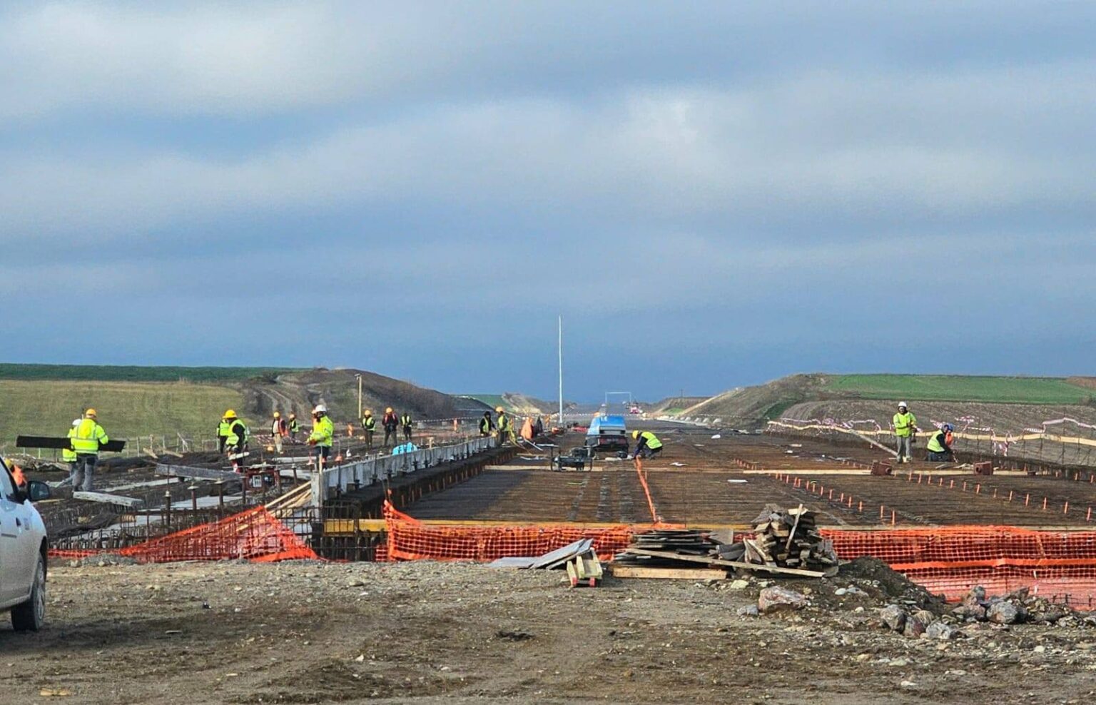 O nouă reușită pe șantierul autostrăzii A1. CNAIR: 360 km direct de la ...