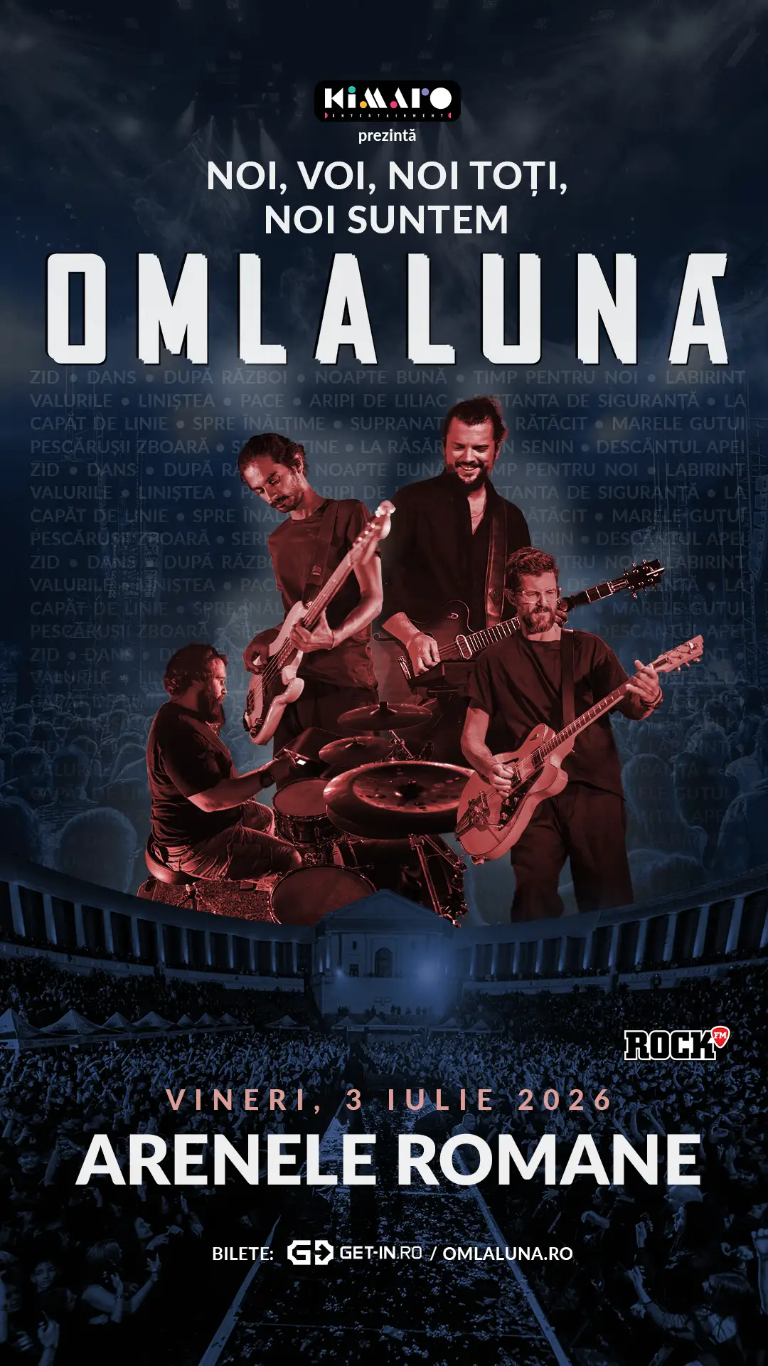 om la lună anunță marele concert ‘NOI, VOI, NOI TOȚI – NOI SUNTEM OM LA ...