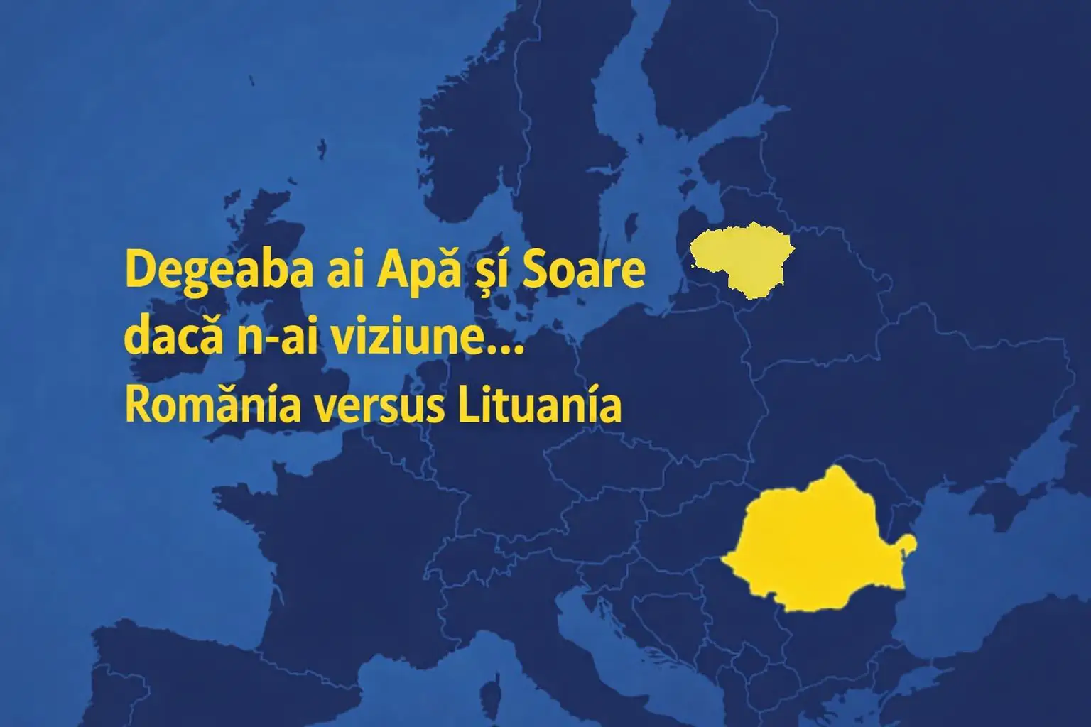 Dan Pirsan, Presedinte APCE: Degeaba ai Apa si Soare daca n-ai viziune ...