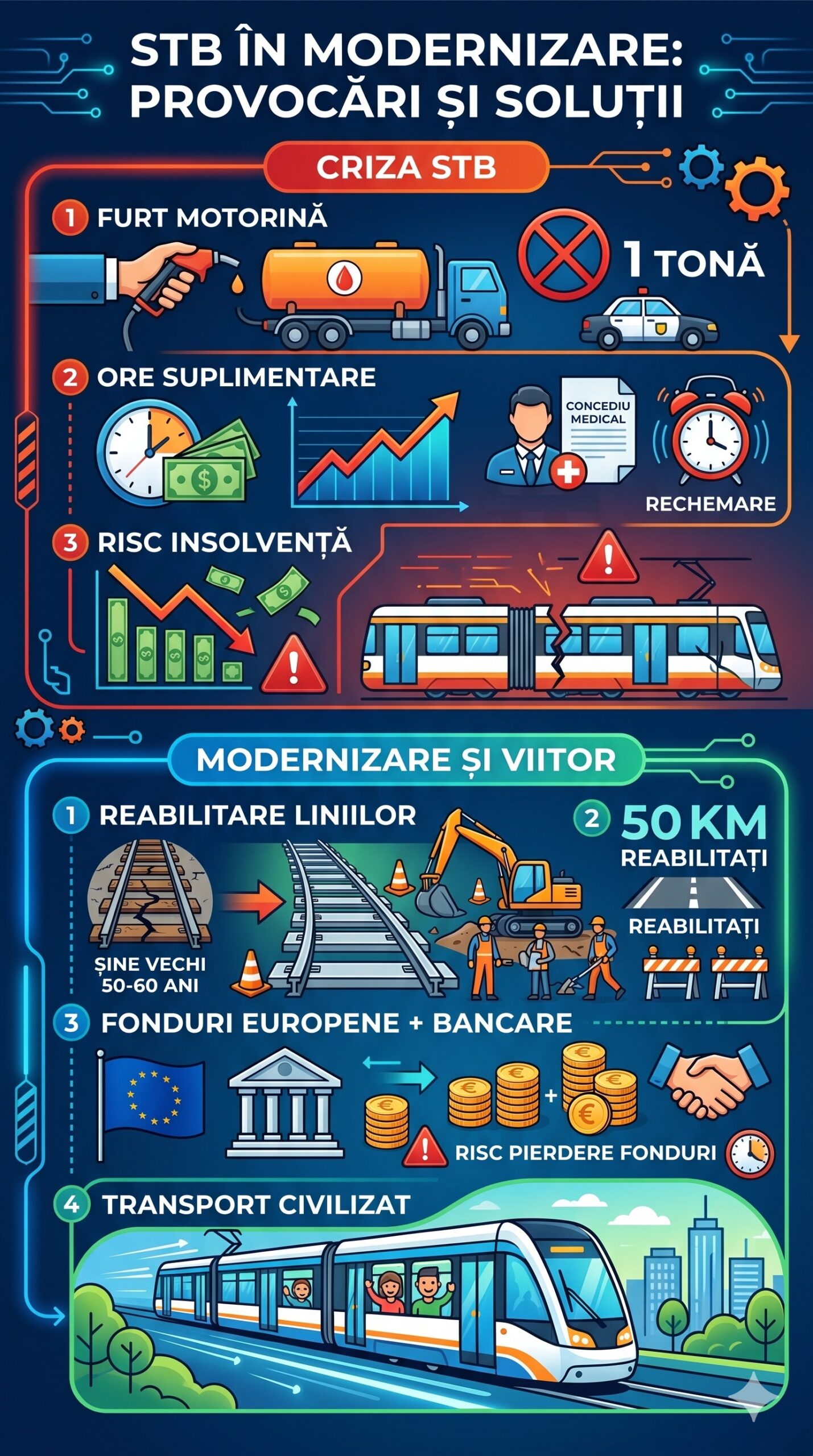 Ciprian Ciucu face curățenie la STB. Edilul denunță „mafia” concediilor ...