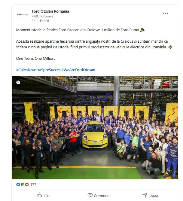 Oltcit s-ar putea întoarce pe piața auto din România. Ford Craiova face ...
