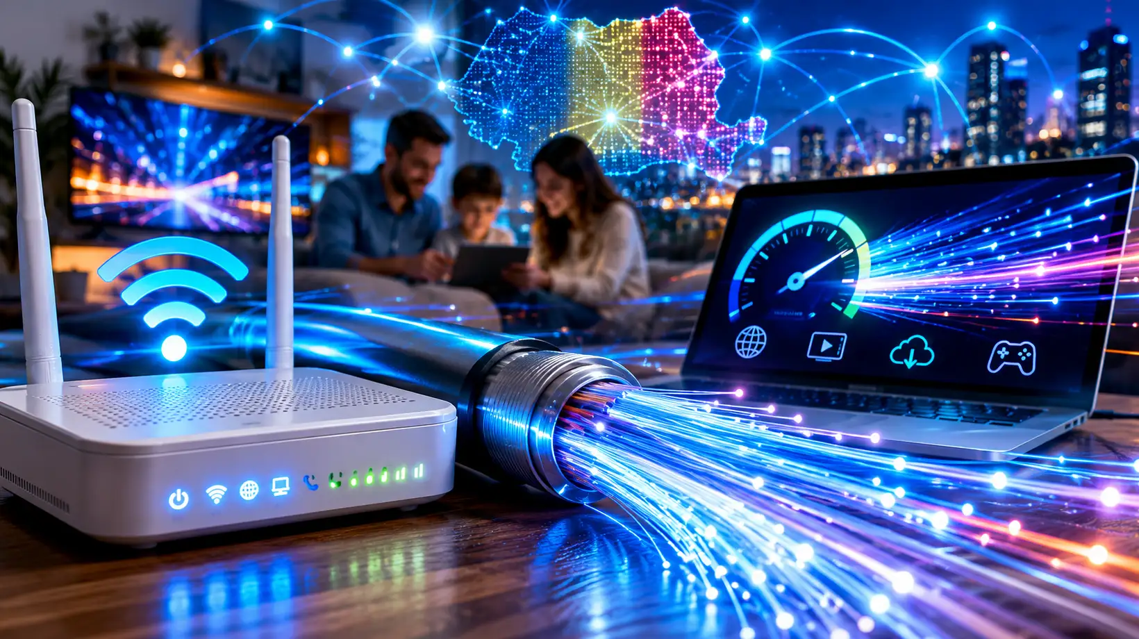 România este lider la internetul fix în 2026. A depășit Regatul Unit și ...